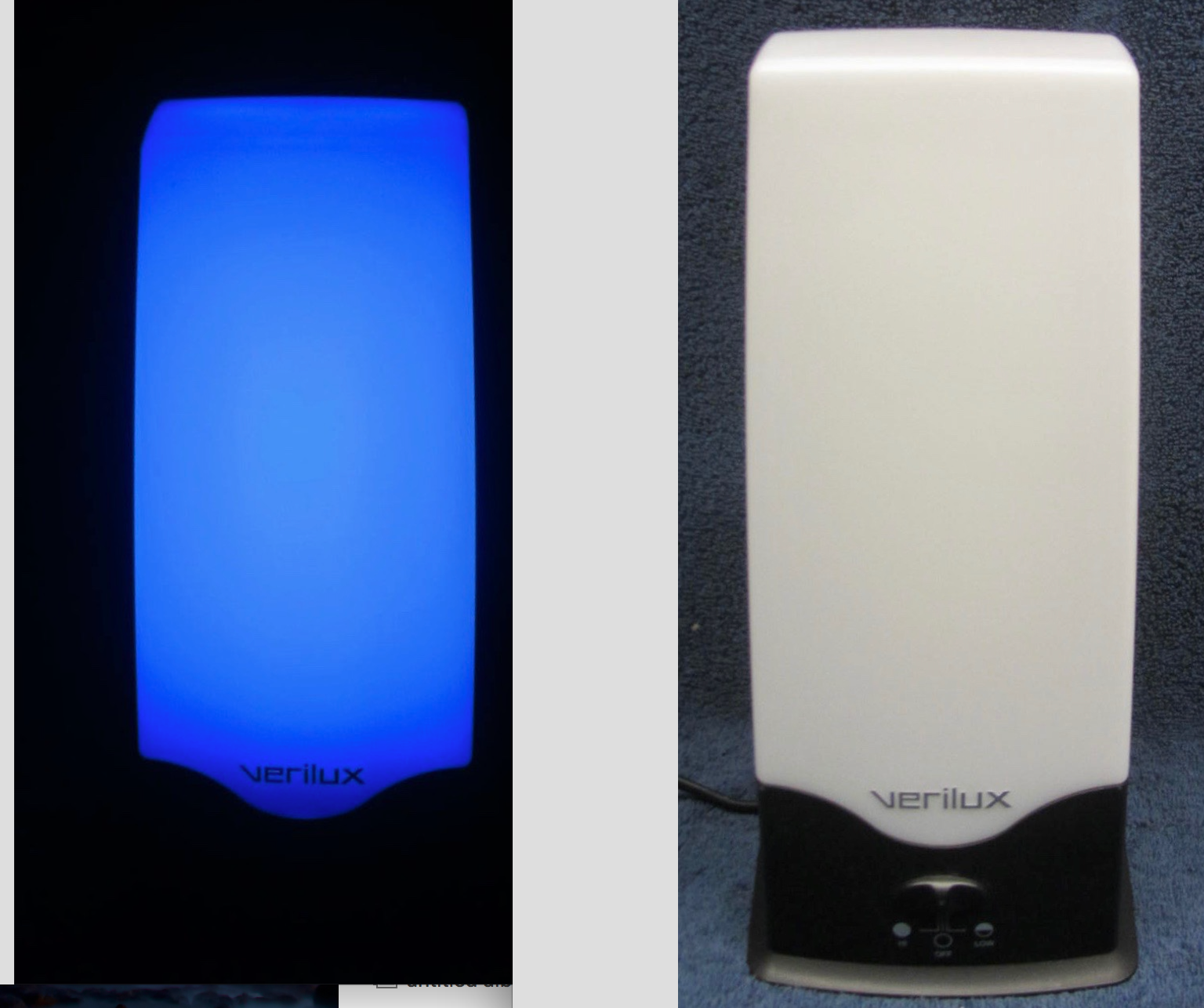 VERILUX TWILIGHT Mini Ultra BLUE LIGHT System Twighlight Mood SLEEP ...