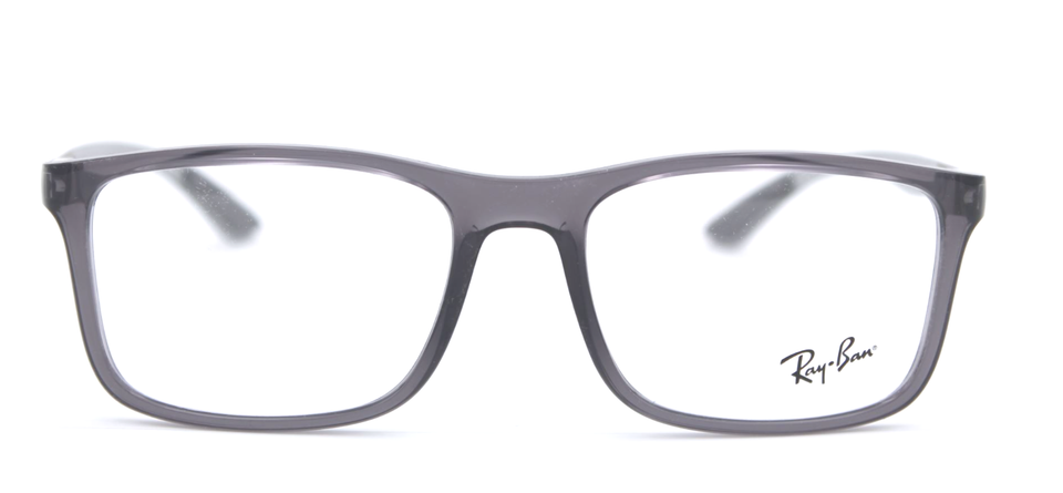 New Ray-Ban Reading Glasses RB 8908 8061 55-18 Grey Carbon-fiber Frames ...
