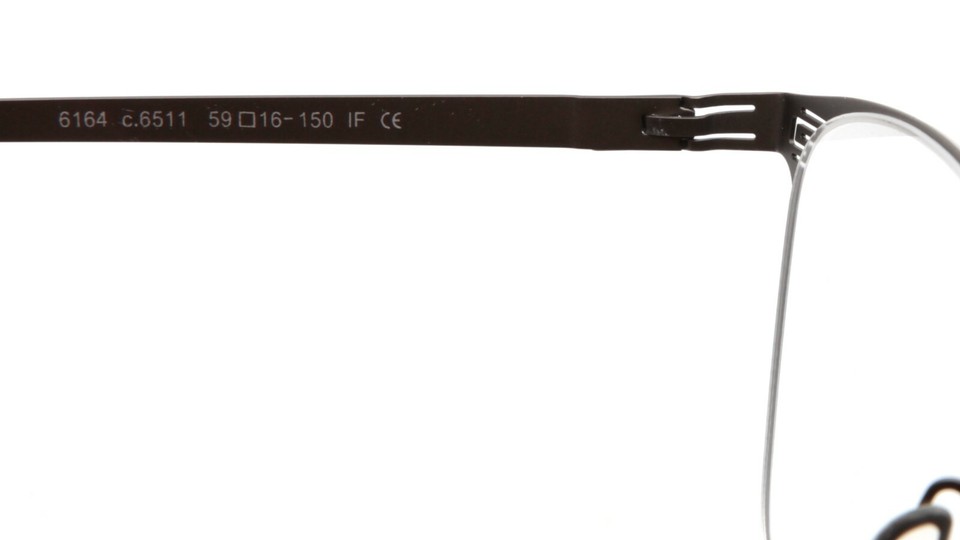 NEW PRODESIGN DENMARK 6164 c.6511 Grey EYEGLASSES 59-16-150 B44mm | eBay