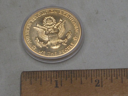 vintage AMERICAN REVOLUTION BICENTENNIAL Statue of Liberty coin 1776 ...
