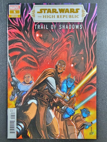 STAR WARS HIGH REPUBLIC TRAIL OF SHADOWS #5 NM/MT 1:25 1ST APPEARANCE ...