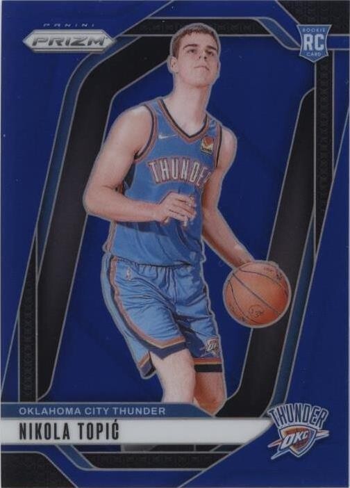 2024-25 Panini Prizm - Nikola Topic #230 Blue Prizm /199 (RC) for sale ...
