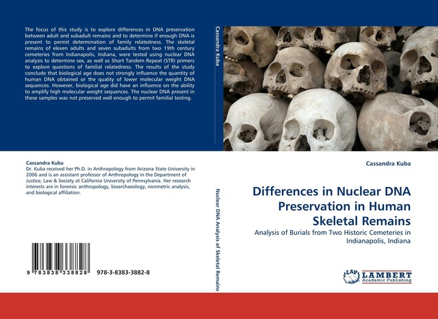 Differences in Nuclear DNA Preservation in Human Skeletal Remains von ...