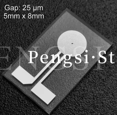 QTY:5 25um Round Fork Finger Electrode Sensor Chip | eBay