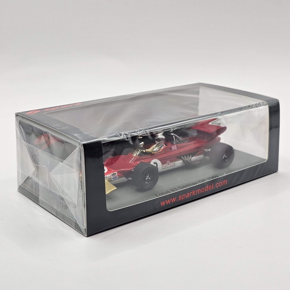 Spark Lotus 63 #3 Mario Andretti German GP 1969 1/43 Scale S6354 | eBay