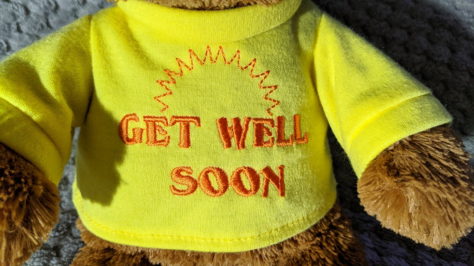 GUND T-Shirt Bear Get Well Soon Hospital Sick Present Plush, 12" | eBay