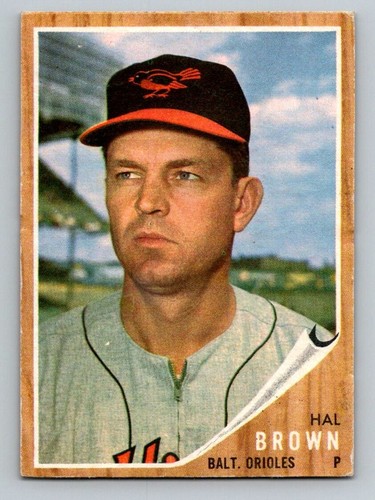1962 Topps - #488 Hal Brown Vintage Baseball Card | eBay