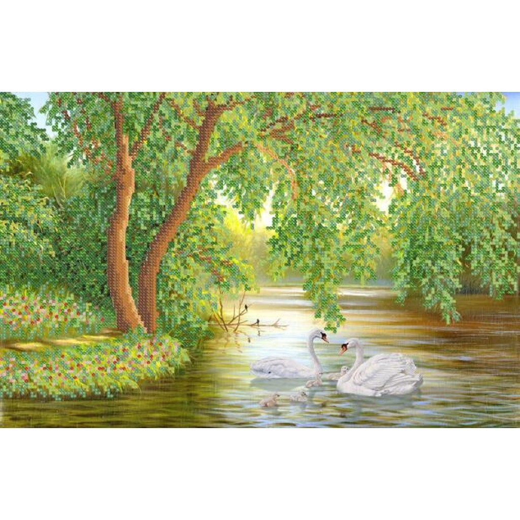 Bead Embroidery Kit Summer DIY Beaded needlepoint Beaded stitching | eBay