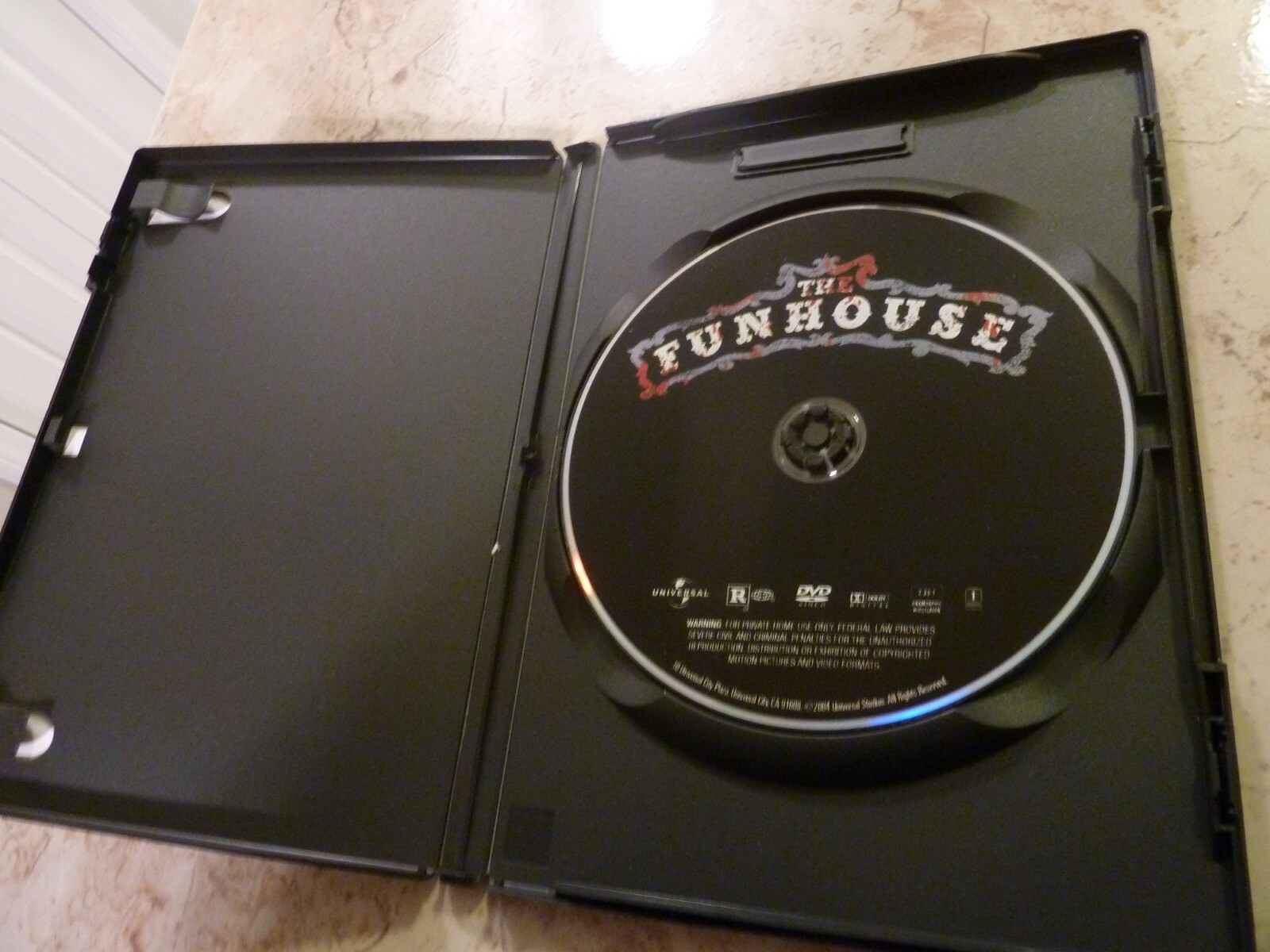 The Funhouse DVD Tobe Hooper Carnival of Terror classic horror film ...