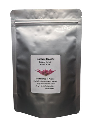 Heather Flowers - Dried Calluna vulgaris Loose Tea, Wild Crafted from ...