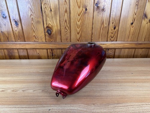 Vintage Old School Paint Chopper Gas Tank Harley Shovelhead Panhead ...