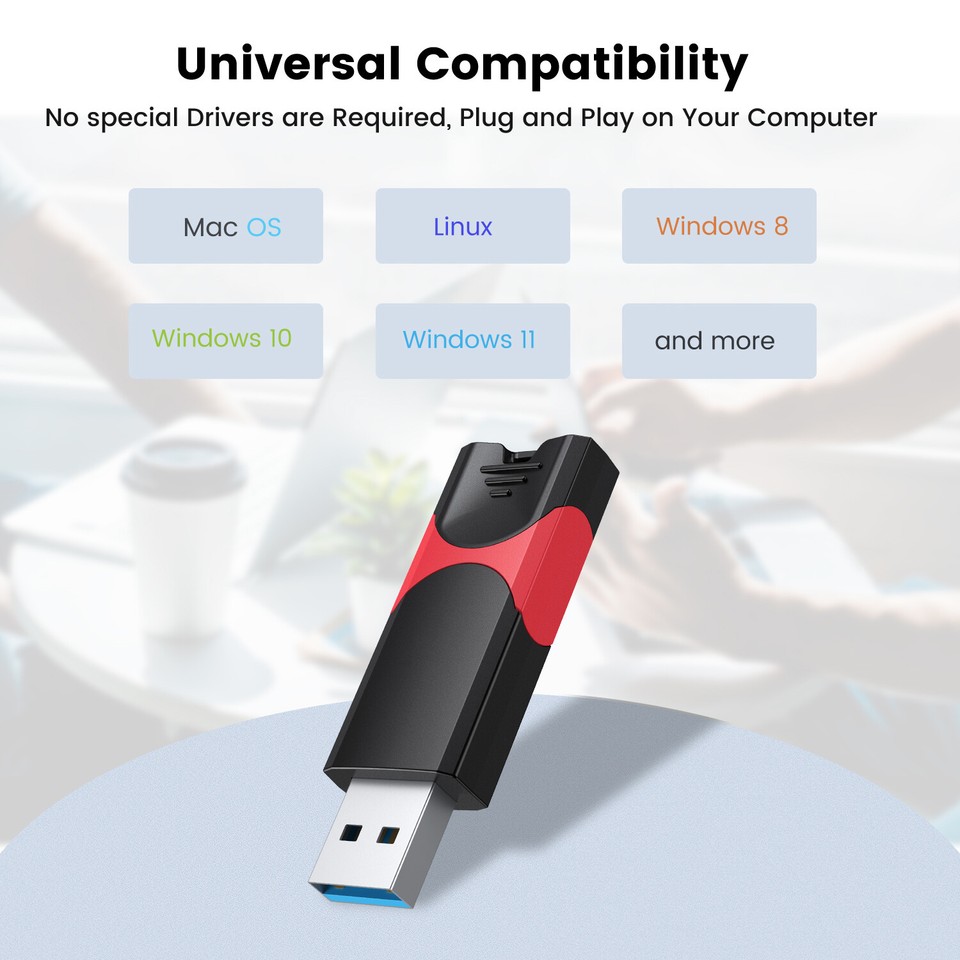 64GB USB3.0 Flash Drives Memory Sticks Storage U Disk Thumb Drive 1 2 3 ...