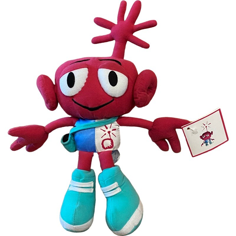 NEW Primeco Cell Phone Primetheu Pink Alien Mascot Monster Plush 1998 ...