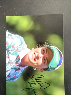 Lexi Thompson Autographed 4x6 Photo LPGA | eBay