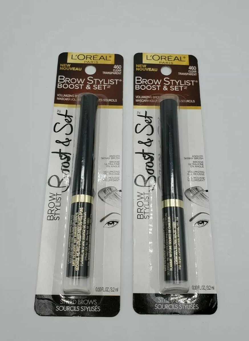 L'Oreal Paris Brow Stylist Boost & Set 460 Clear Lot of 2 NEW | eBay