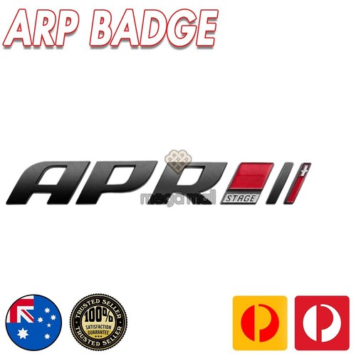 APR Badge Stage 1 + Black out Pack Decal Sticker FOR VAG VW AUDI SKODA ...