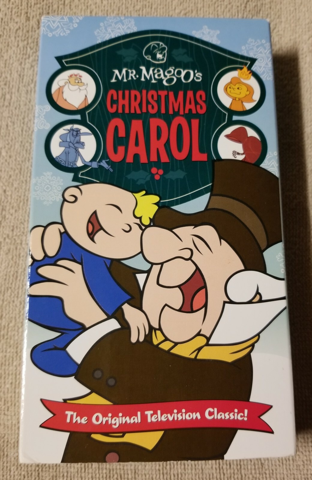 Mr Magpo Christmas Carol VHS Video Tape 1962 UPA Henry Saperstein Prod ...