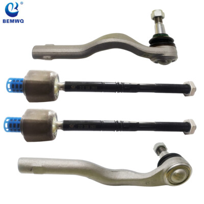 4Pcs Steering Inner & Outer Tie Rods Set For Mercedes W212 E250 E350 ...