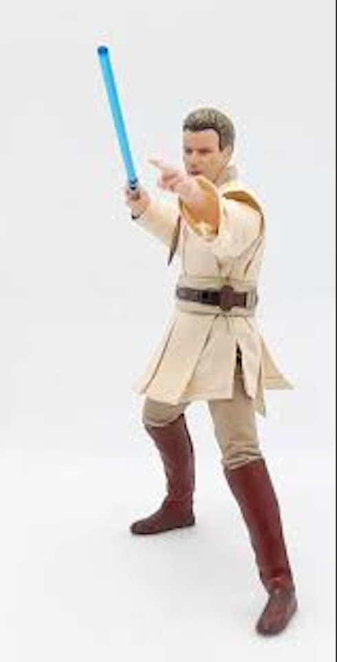SU-OBI-SET-EPI: 1/12 custom Obi-Wan fabric outfit Set for 6" slim body ...