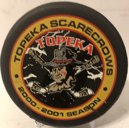 Topeka Scarecrows 00/01 season - CHL logo - Official, Lindsay, Canada ...