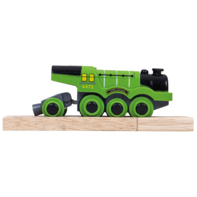 Bigjigs Rail Flying Scotsman Battery Engine Train Toy w/ Magnetic ...