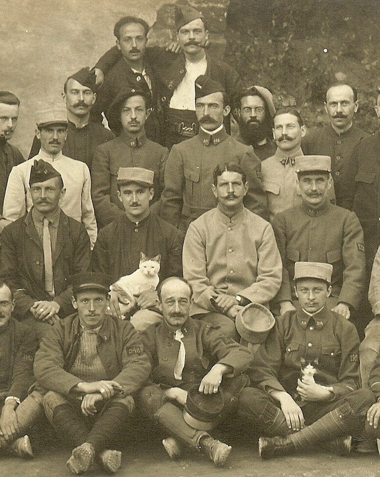 Port. Photo: RARE! French POW's in | Grelly USA