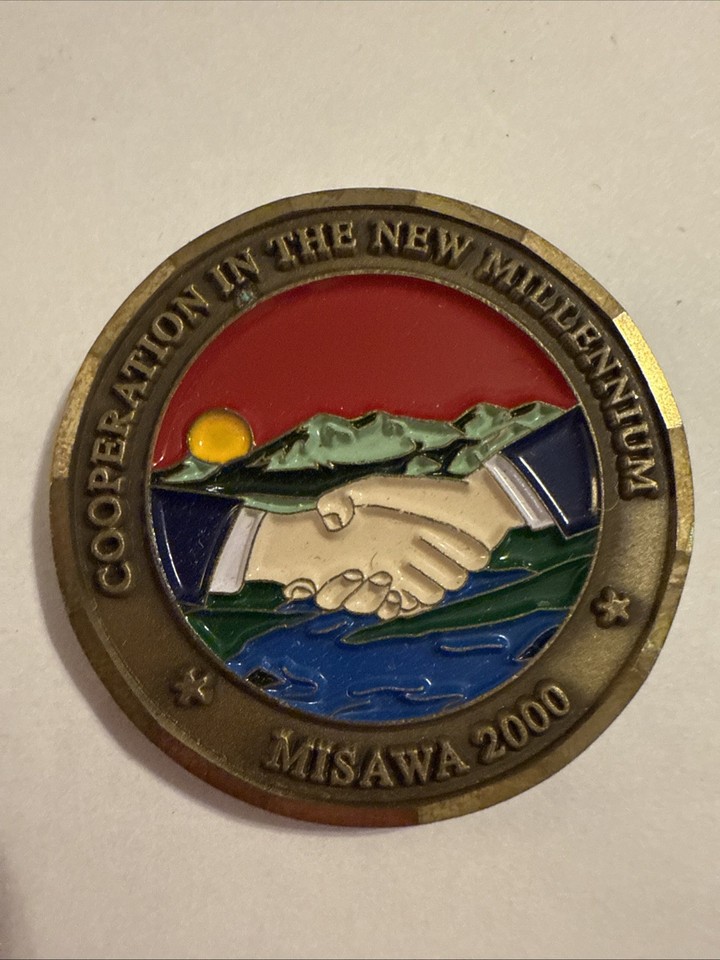 Misawa 2000 USFJ JSDF Enlisted Dining Out Challenge Coin – Japan USA | eBay