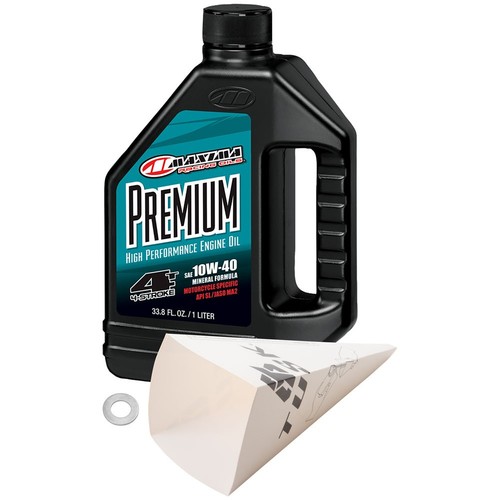 Tusk 2-Stroke Transmission Oil Change Kit Maxima Premium 10W-40 For ...