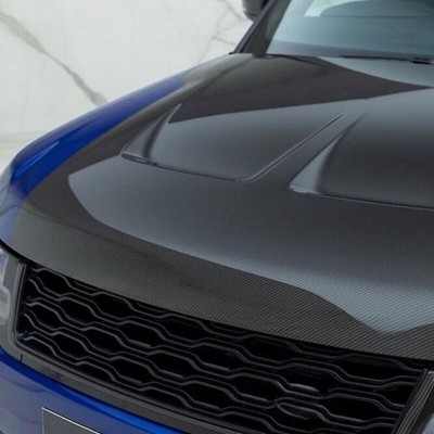 Carbon fiber BKM SVR STYLE VENTED Hood Bonnet for Range Rover Sport ...