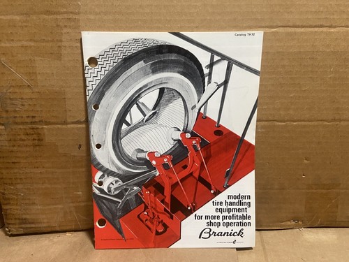 Branick Tire Spreader Inspector Jack Automotive Repair Brochure ...