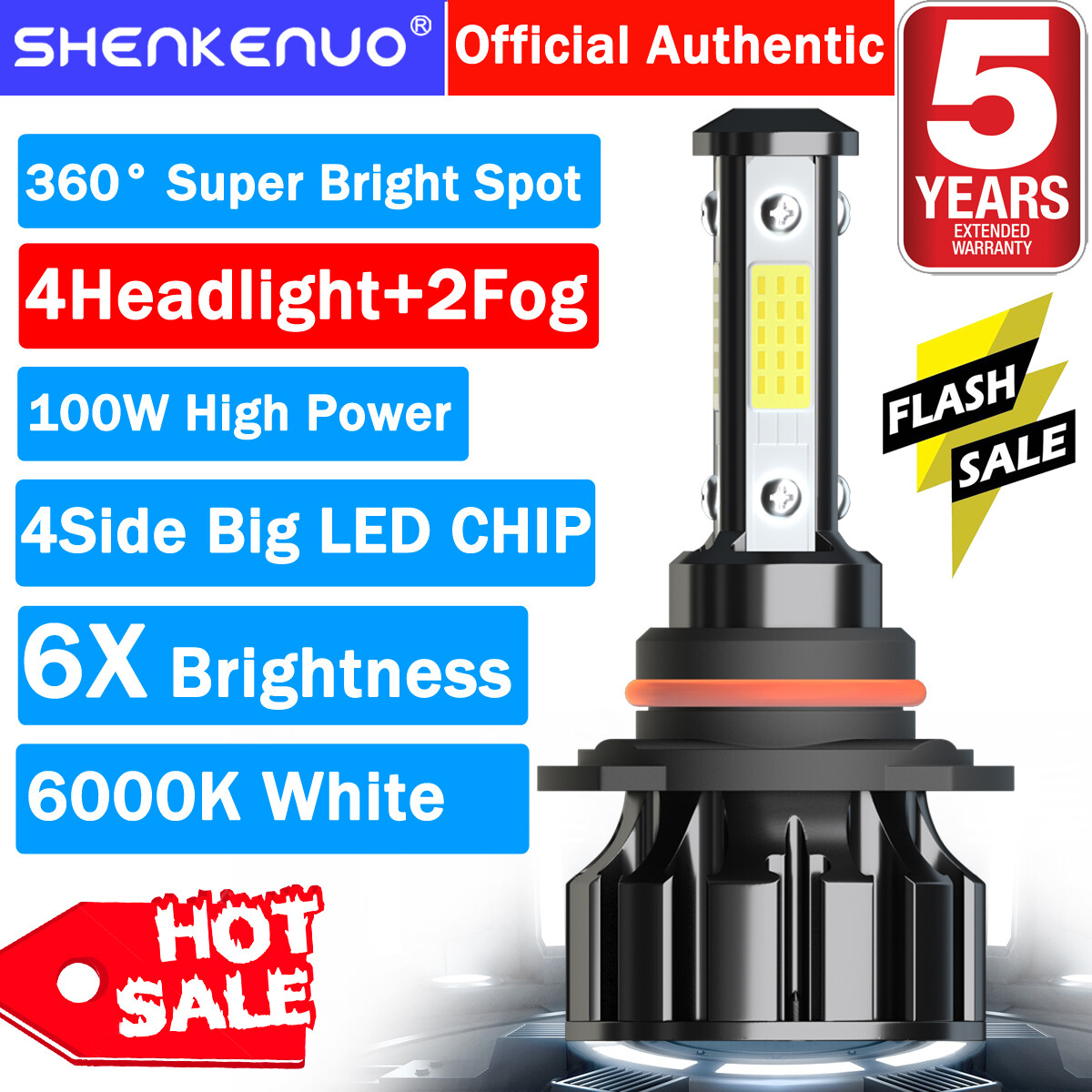 For 2002-2005 Lexus SC430 9005+D2S+H3 HID/LED Headlight High/Low+Fog ...