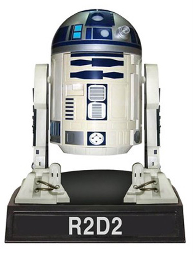NEW Star Wars R2-D2 R2D2 Droid Robot Wacky Wobbler BobbleHead Head ...