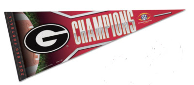2024 SEC Championship Champions Georgia Bulldogs Pennant CFP | eBay