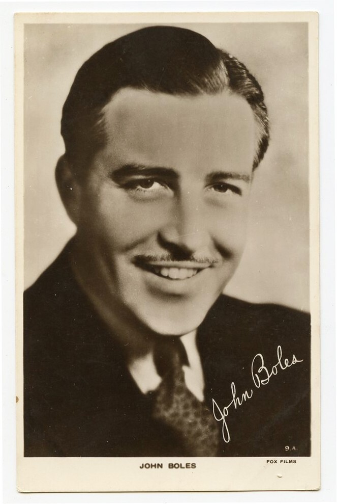 1930 John Boles John Boles, Vivienne Segal (both Seated To Left Of