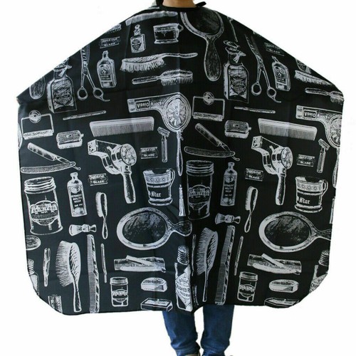 Hairdressing Gown Cape Hair Cut Salon Barber Nylon Cloth Wrap Protect ...