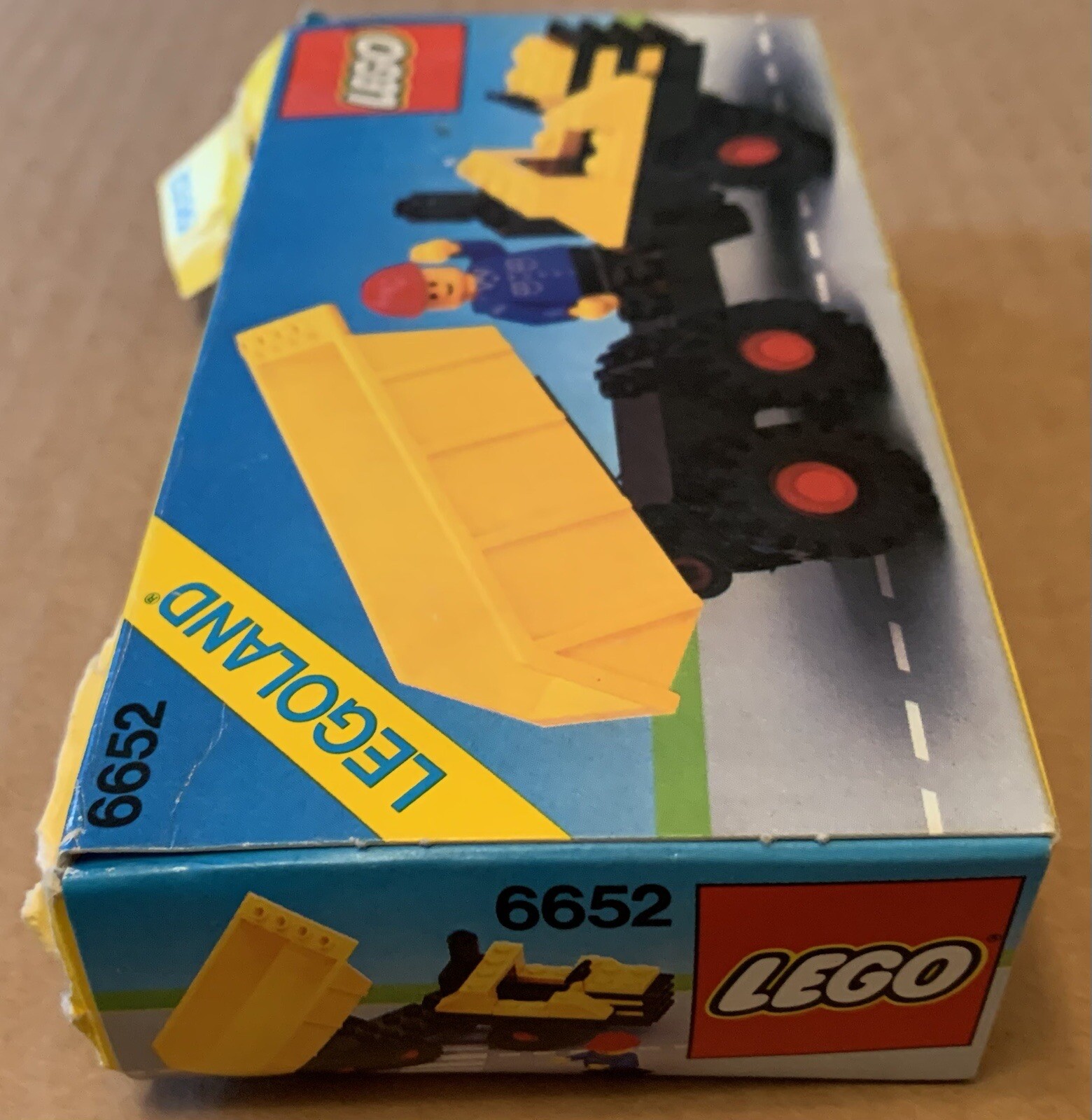 Lego 6652 - Camion Benne de Chantier (avec sa boîte et sa notice d ...