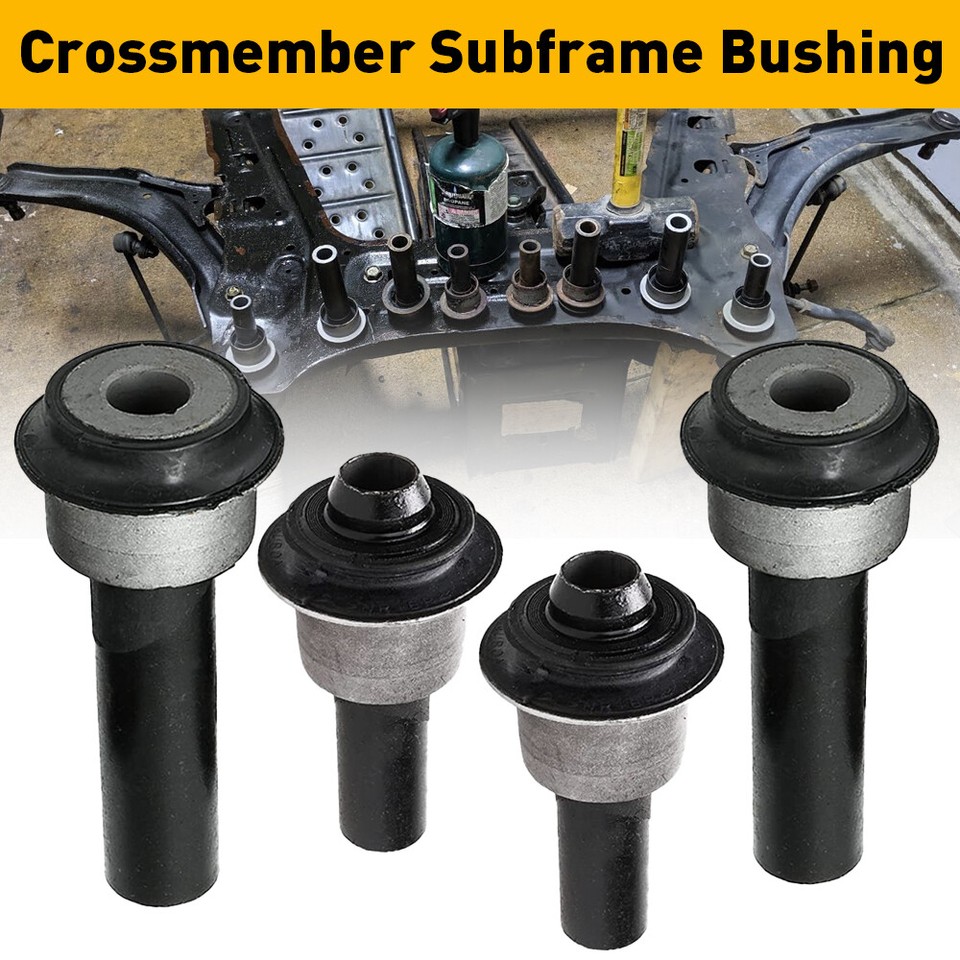 4PCS Front Subframe Crossmember Bushings Kit Durable 2008-2015 Fits ...