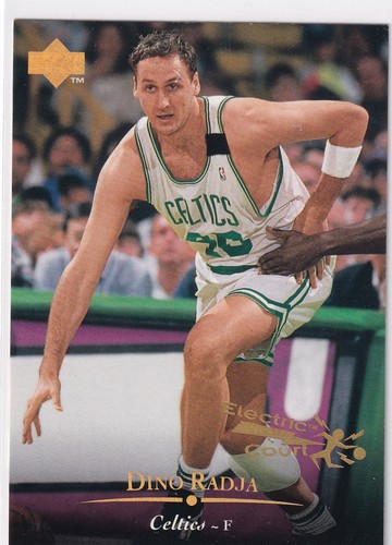 Dino Radja 1995-96 Upper Deck - [Base] - Gold Electric Court #19 | eBay