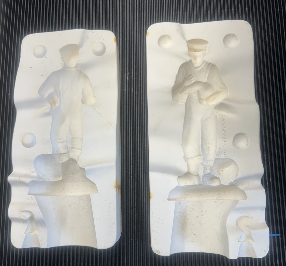 Vintage 1975 Duncan Ceramic Mold Molds DANISH BOY WITH GEESE | eBay