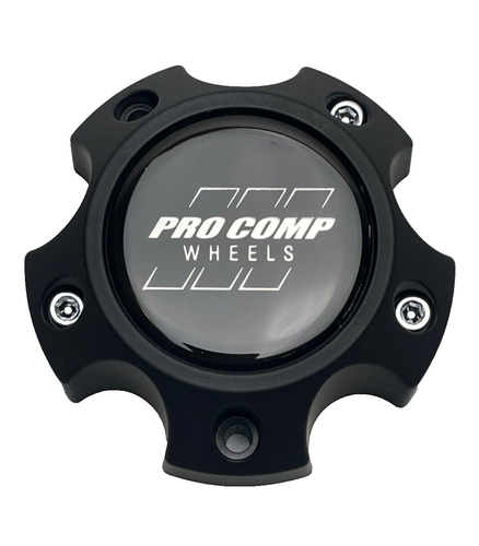 Pro Comp Flat Matte Black Resin Logo Wheel Center Cap 703154502 | eBay