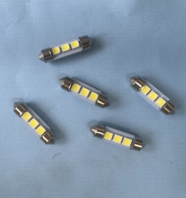 FIT TOYOTA LED CAR BULB 3SMD 36MM 5050 LED C5W XENON WHITE FESTOON ...