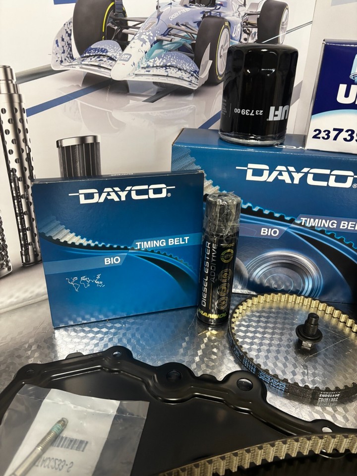 DAYCO FORD TIMING WET BELT KIT OIL PUMP BELT TRANSIT MK8 CUSTOM 2.0 ...