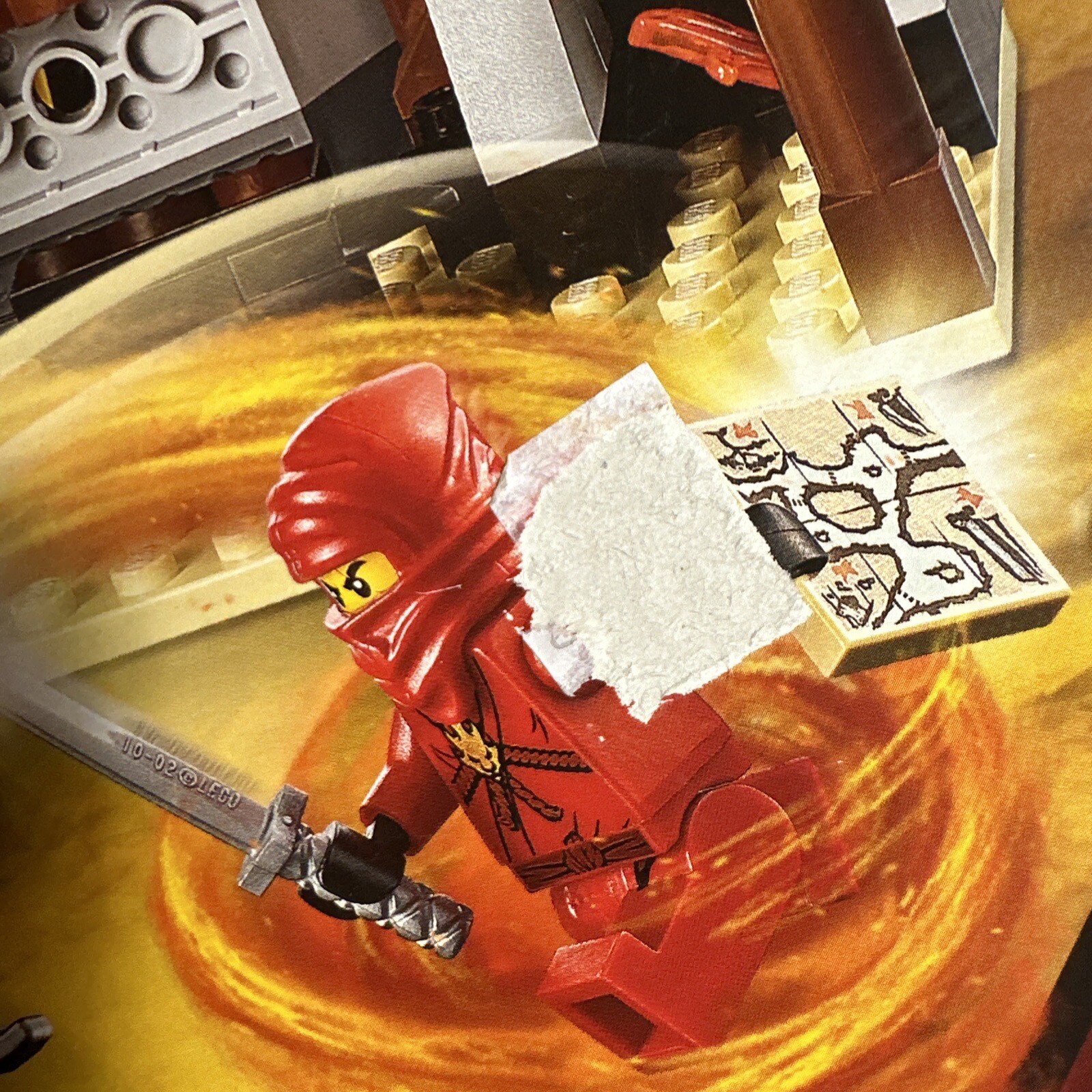 LEGO Ninjago #2508 Blacksmith Shop With Kai And Kruncha Minifigs - New ...