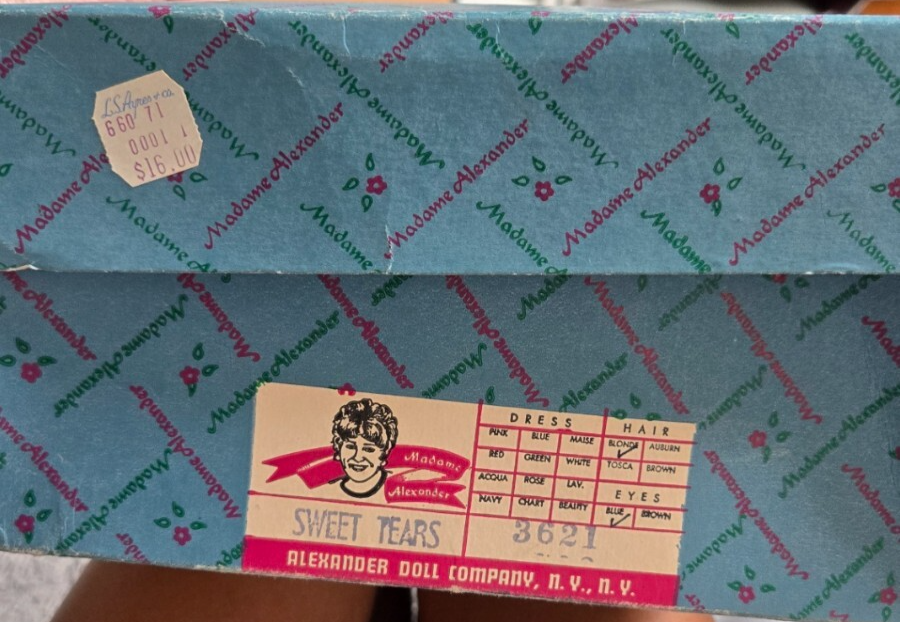 Madame Alexander - Sweet Tears - 3621 | eBay