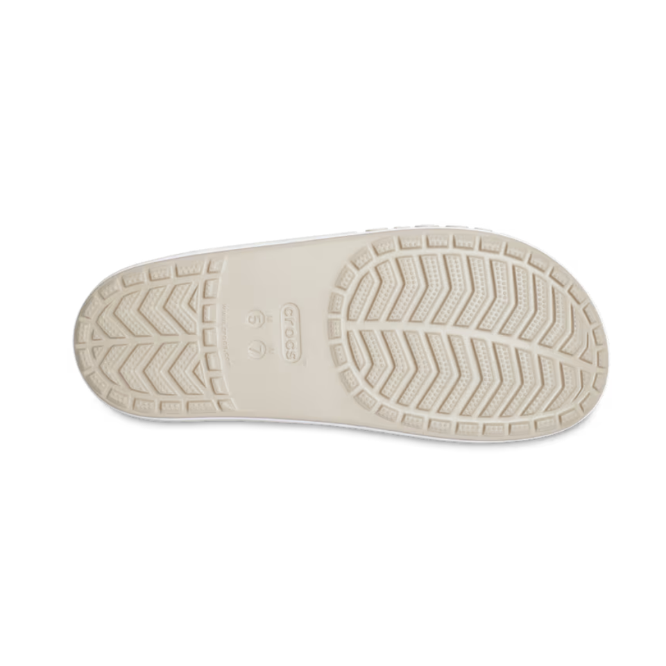 NEW CROCS BAYABAND SLIDE 205392 205392-2V3 Cobblestone BEIGE UNISEX ...