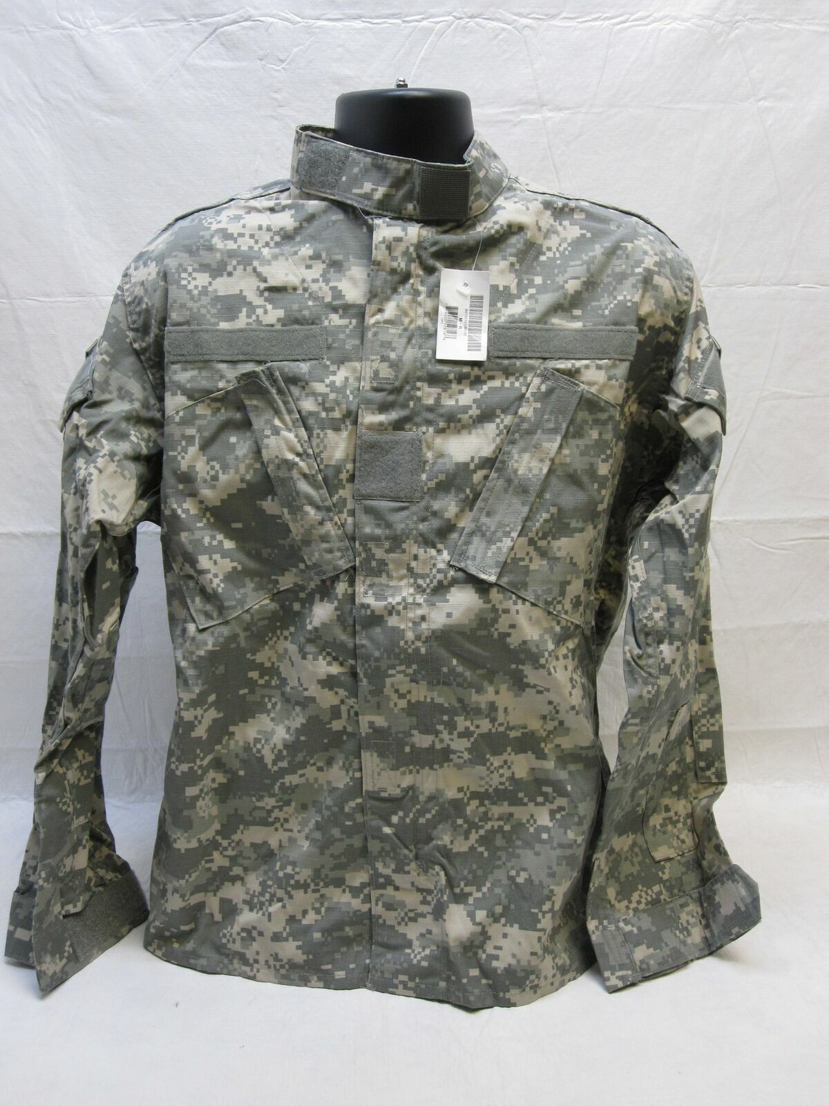 NEW W TAGS ARMY ACU DIGITAL COMBAT UNIFORM SHIRT 50/50 MATERIAL UCP ...
