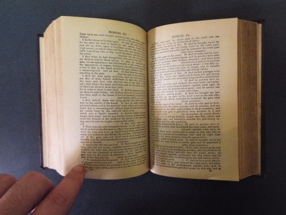 1899 Isaac Leeser Jewish Bible- printed in Chicago | eBay