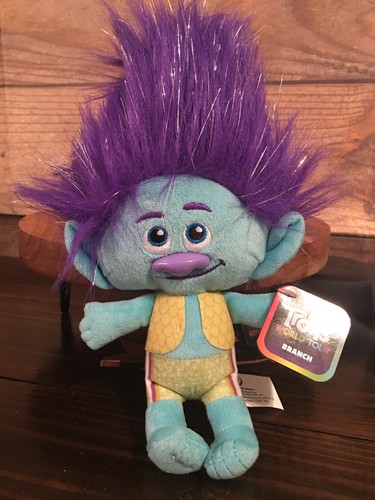 Dreamworks Trolls World Tour BRANCH Troll 10" plush stuffed animal toy ...