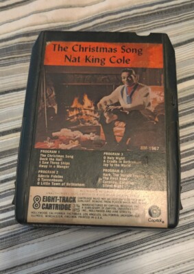 Nat King Cole The Christmas Song eight track Holiday Classic | eBay