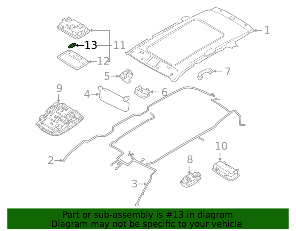 Genuine Kia O'head Lamp Bulb 18645-08019N | eBay
